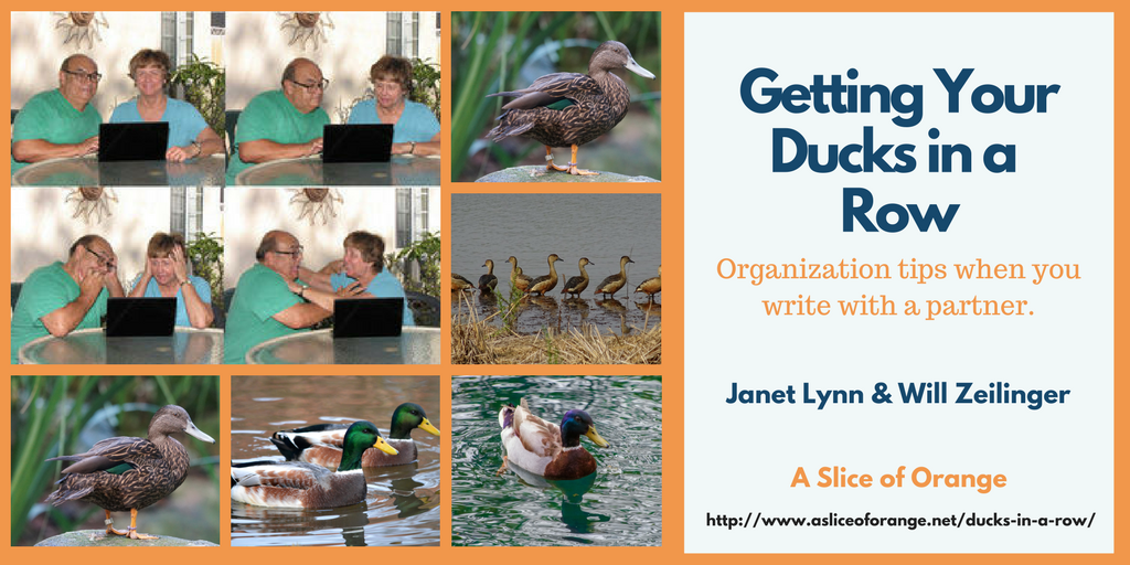 Co-writing: Getting Your Ducks in a Row by @janetlynn4
