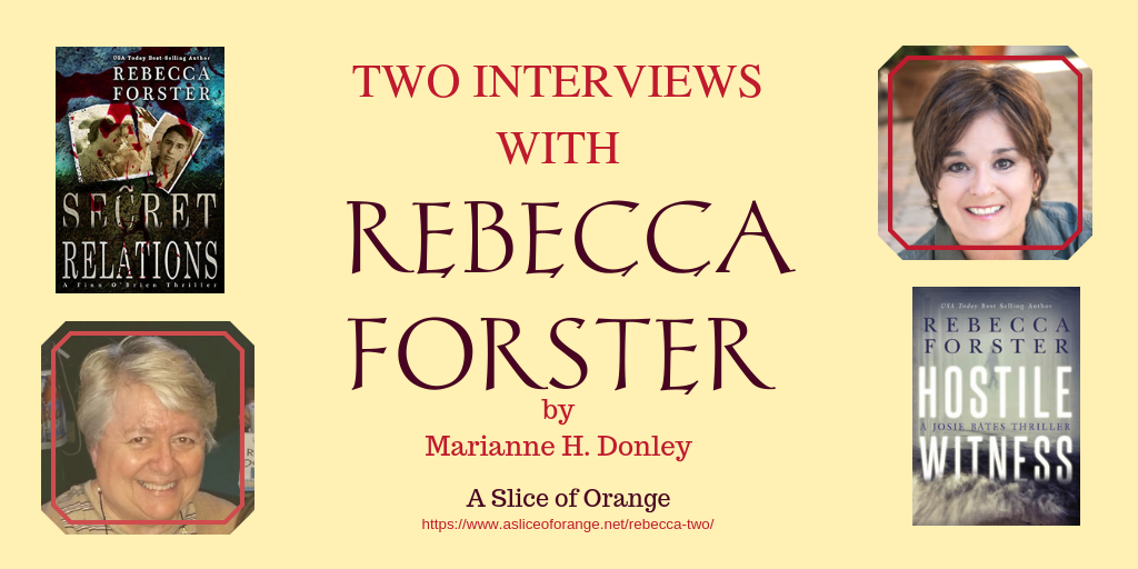 TWO Interviews with Rebecca Forster