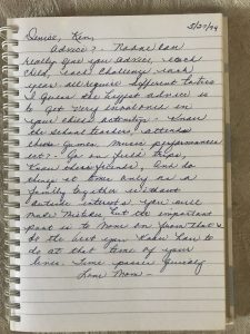 Give the Gift That Lasts Forever - A Handwritten Note