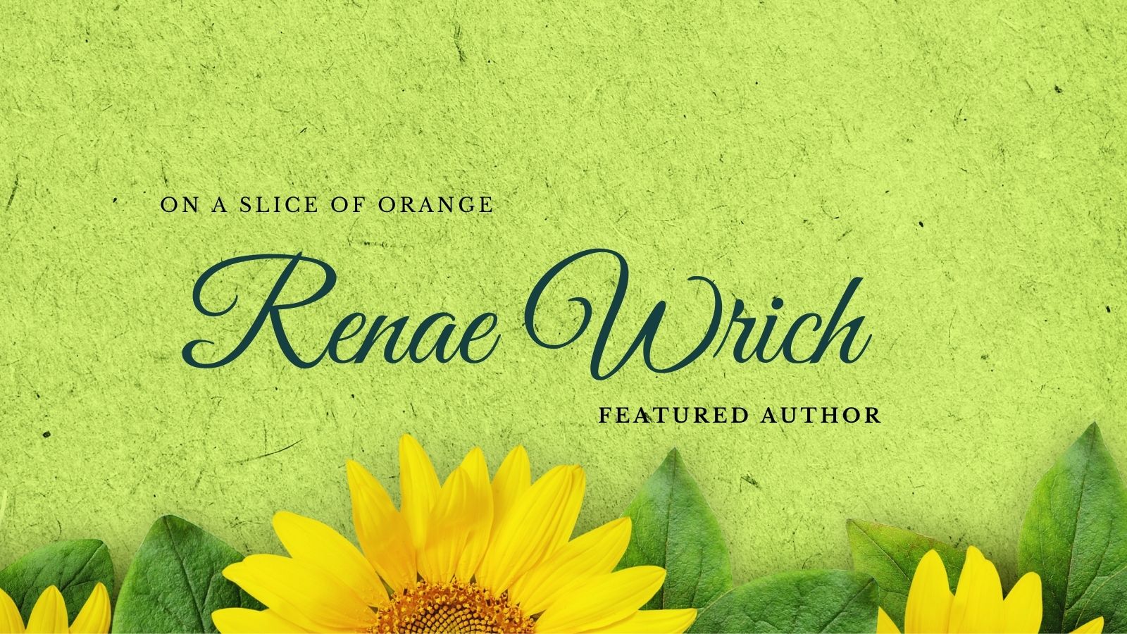 Featured Author Renae Wrich