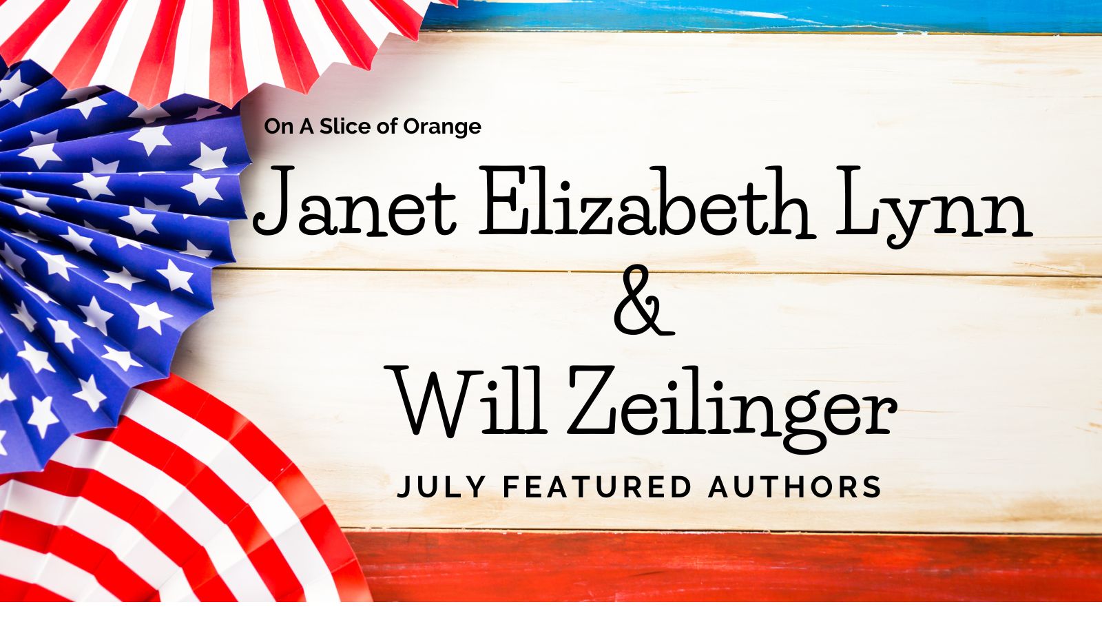 Janet Elizabeth Lynn and Will Zeilinger Featured Authors