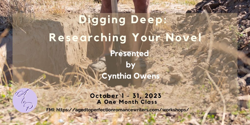 Digging Deep: Researching Your Novel