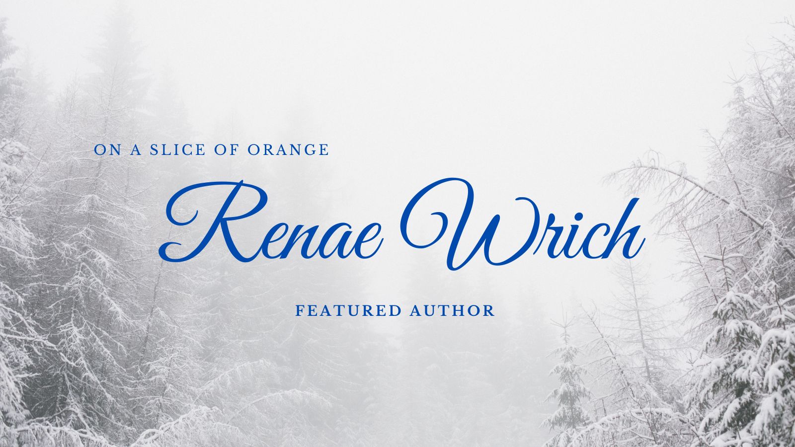 Featured Author Renae Wrich
